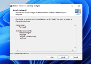 Download Desktop Gadgets and Sidebar for Windows 11, 10 and 8.1